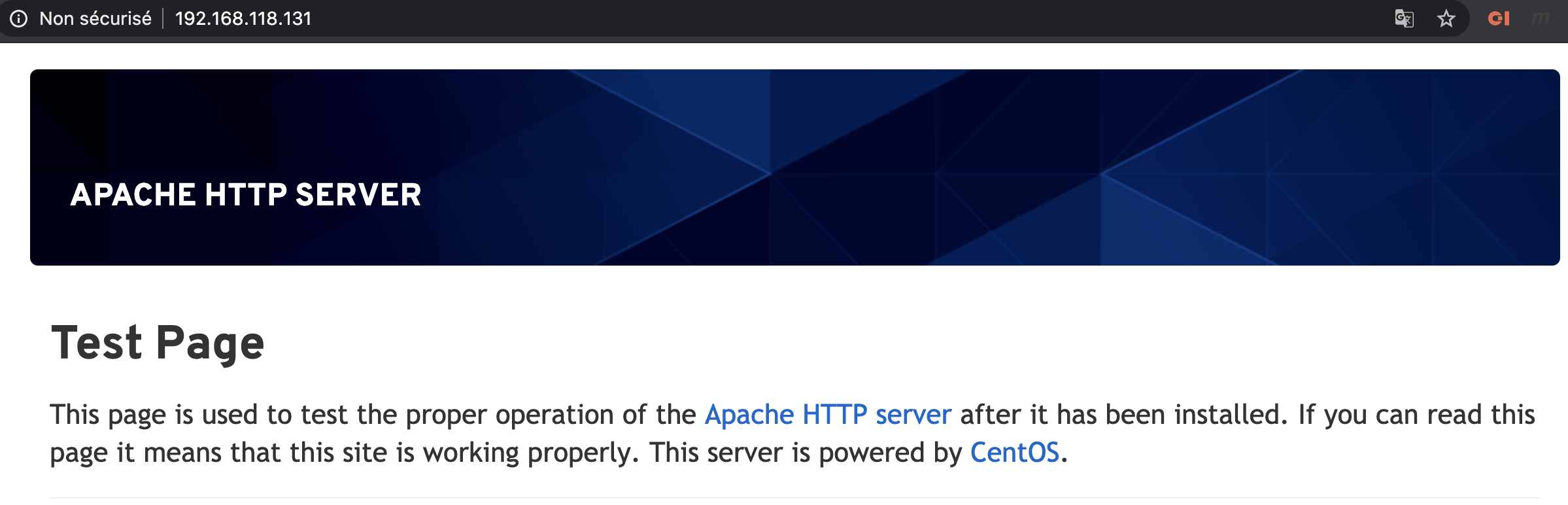 Installation d'un serveur Aapche HTTPD - Worldskills - GJ enterprise